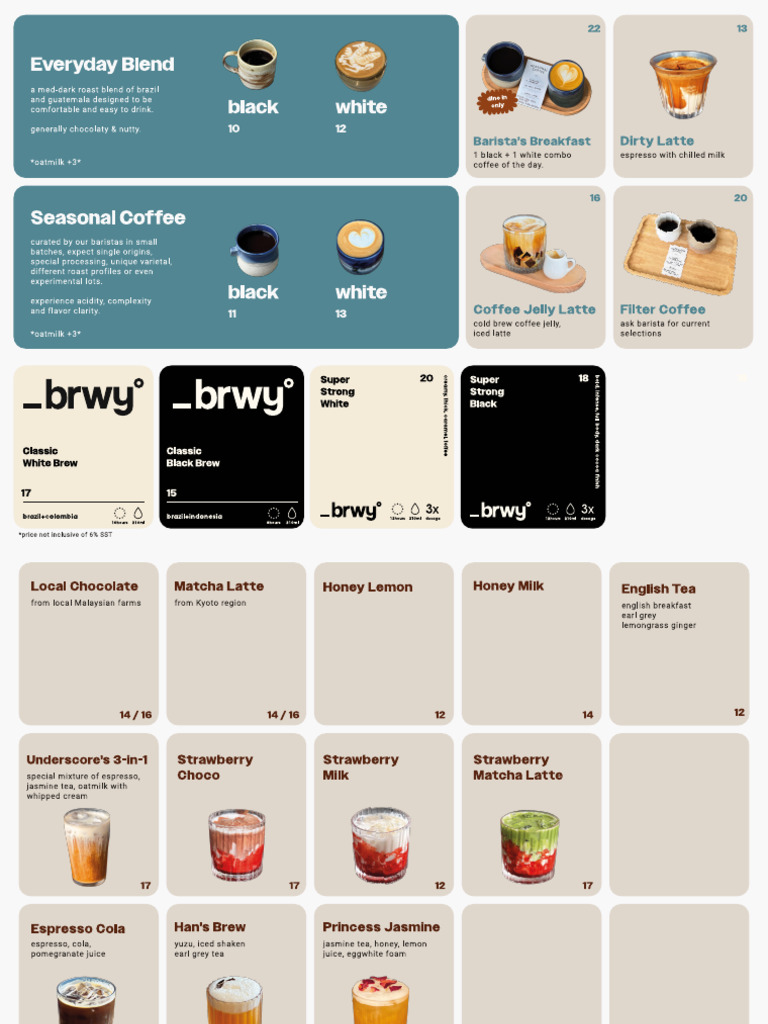 Underscore Menu | PDF