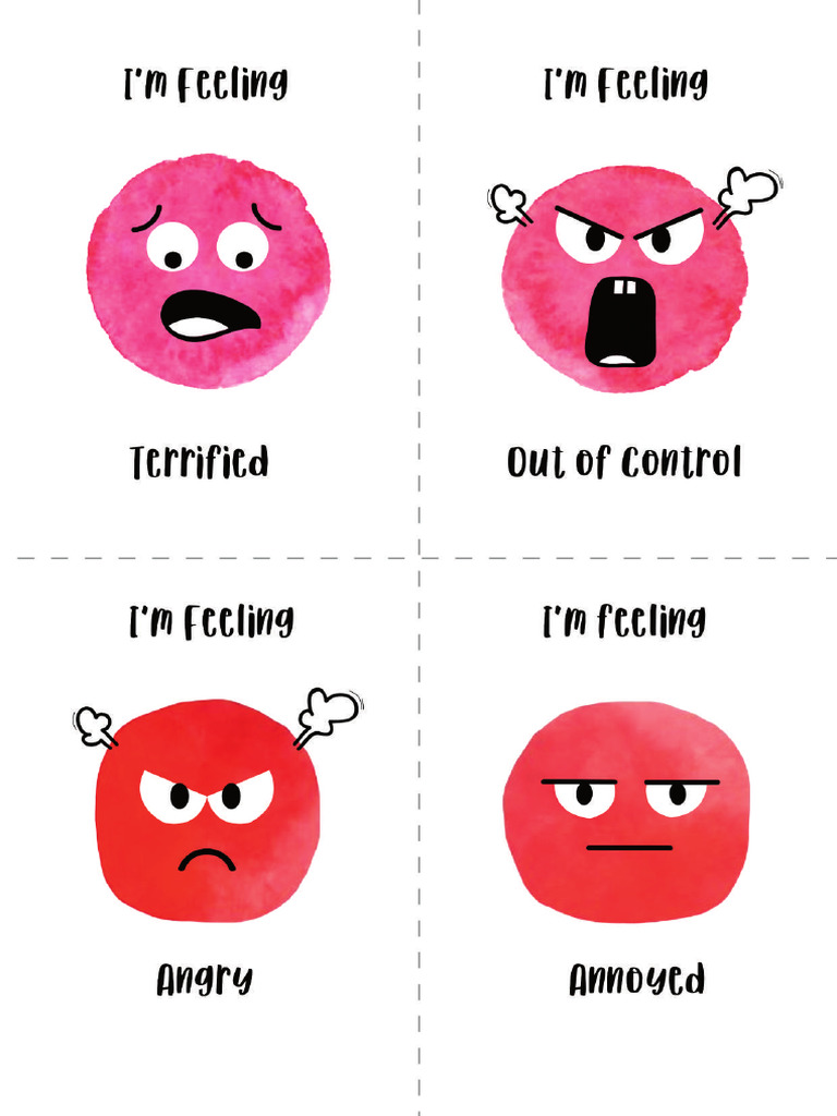 FREE Zones of Regulation Coping Skill Flashcards 2 | PDF