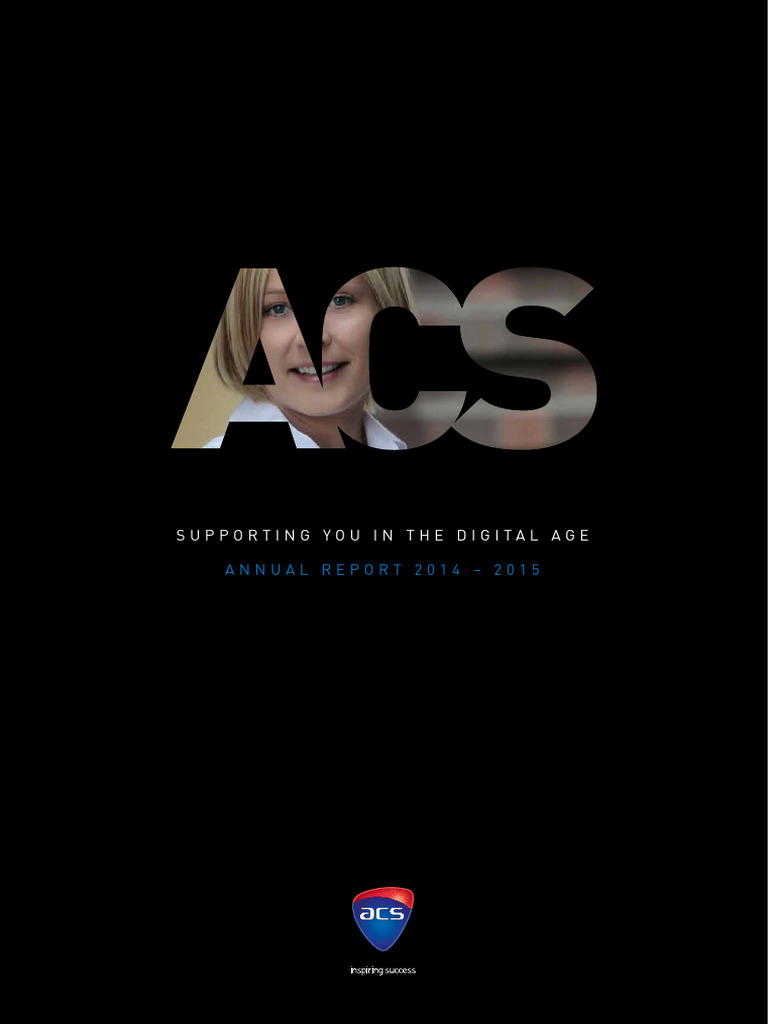 ACS Annual Report 2015.PDF | PDF | Australia | Information And ...