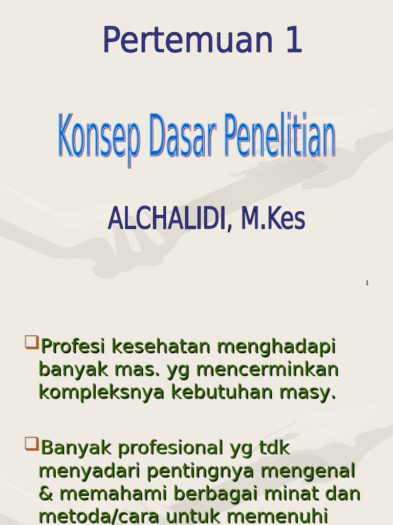 1. KONSEP_DASAR_PENELITIAN | PDF