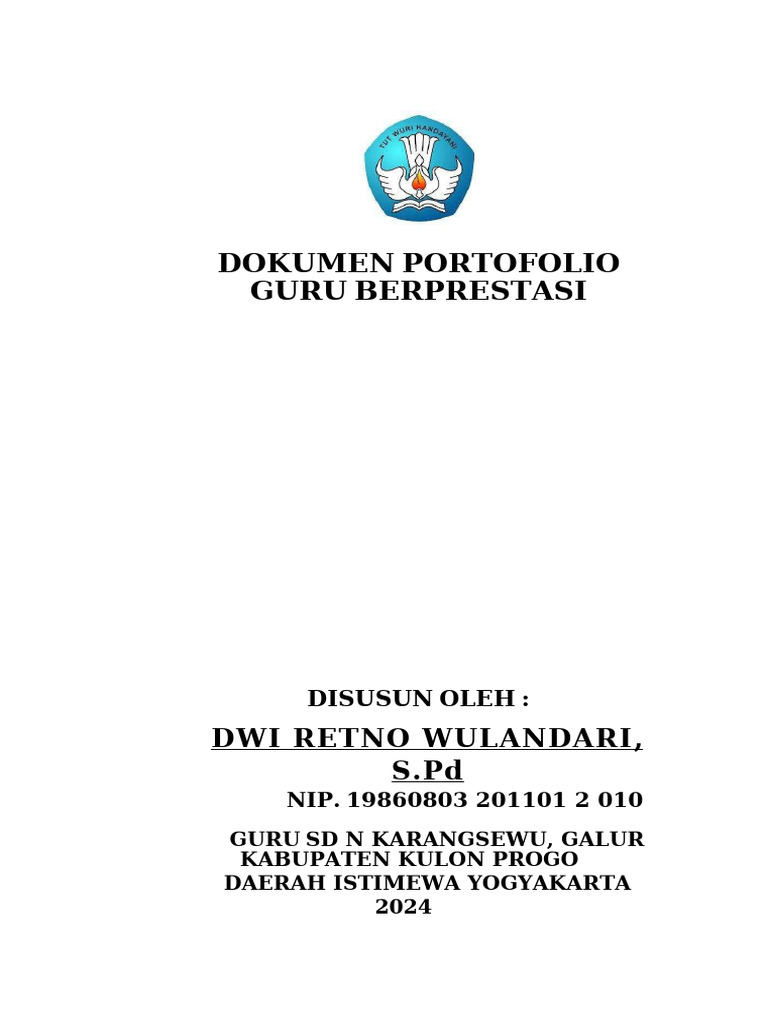 Portofolio Guru Berprestasi Dwi Retno | PDF