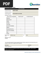 Employee Advance Request Form Template Word | PDF