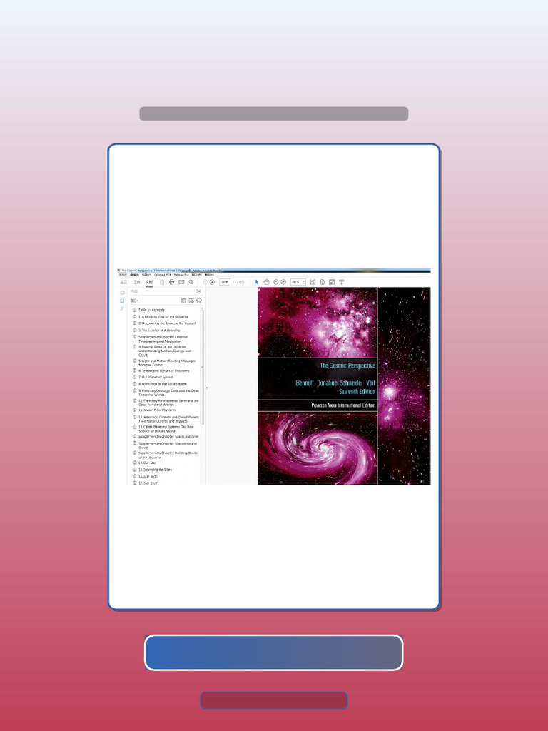 Ultimate Bundle The Cosmic Perspective 7th International Edition Ebook ...