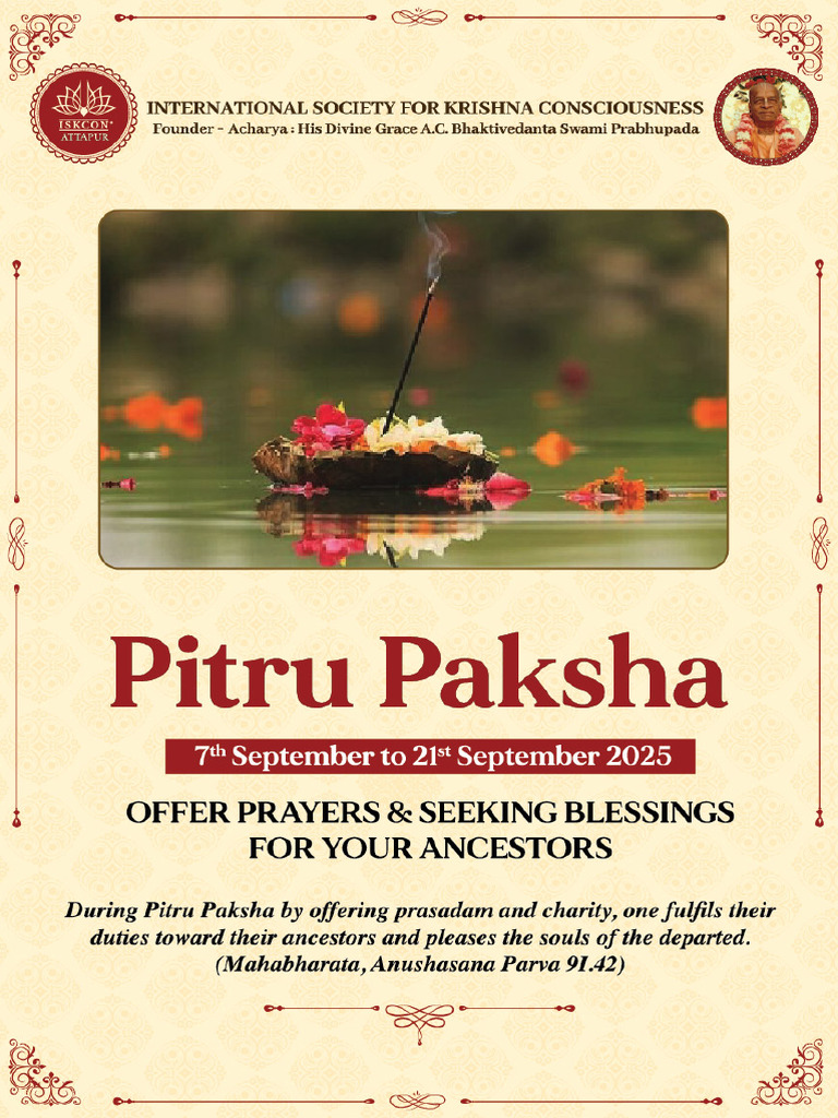 Pitru Paksha 2025-01 | PDF