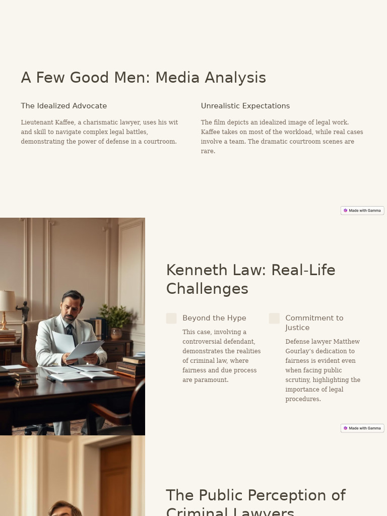 A Few Good Men Media Analysis | PDF | Justice | Crime & Violence