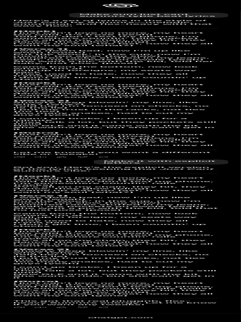Summrs Type Beat Lyrics | PDF