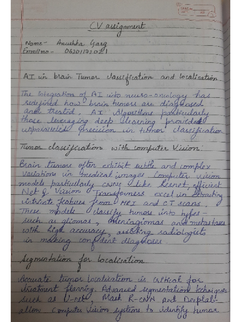 062 - AnushkaGarg CV Assignment | PDF