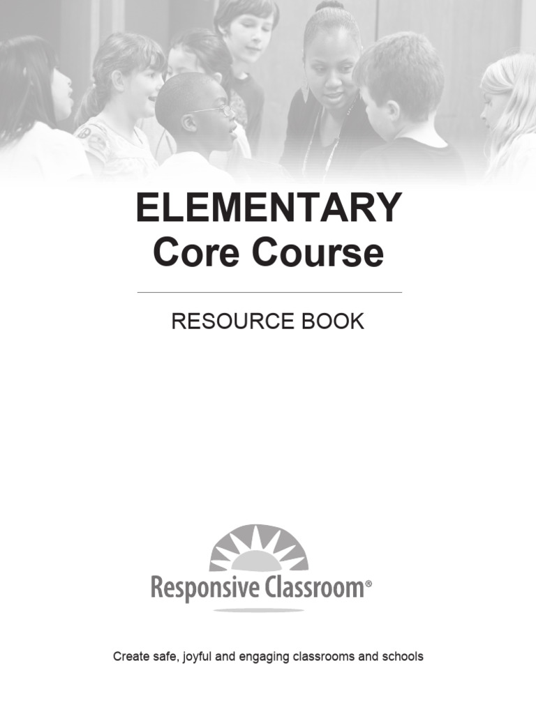 Responsive Classroom Resource Guide | PDF | Teachers | Inclusion ...