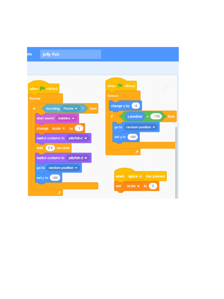 Jelly Fish Game | PDF