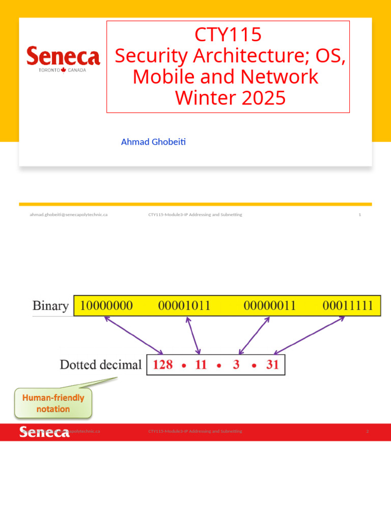 IP Addressing and Subnetting Guide | PDF | Ip Address | Network Layer ...