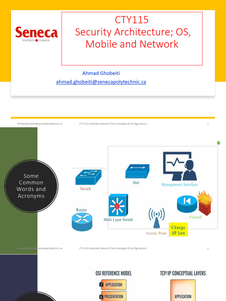 CTY115-Module2-Network Terminologies & Configurations | PDF | Network ...