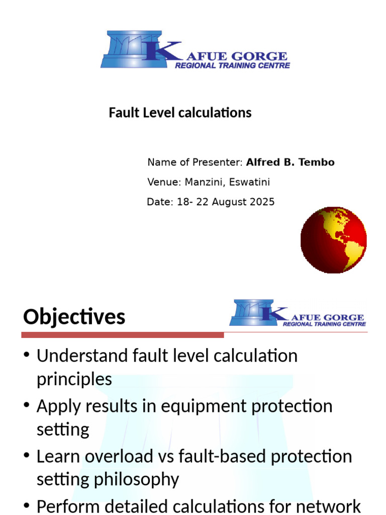 Fault Level Calculation | PDF | Electrical Components | Electricity