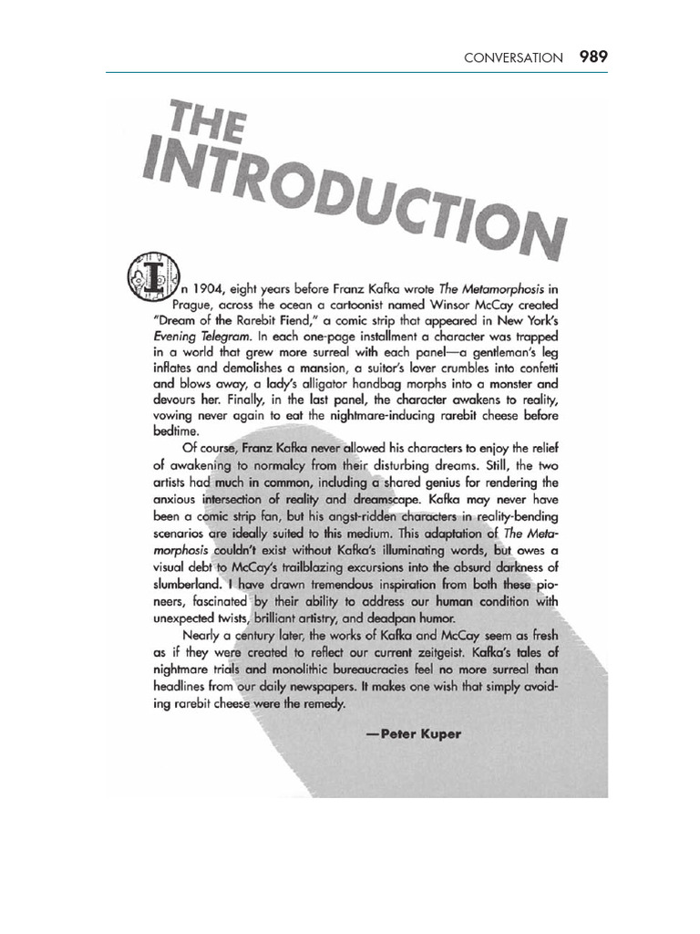 Metamorphosis (Illustrated Edition) - Peter Kuper | PDF