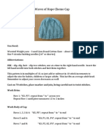 Chemo Cap Knitting Pattern | PDF