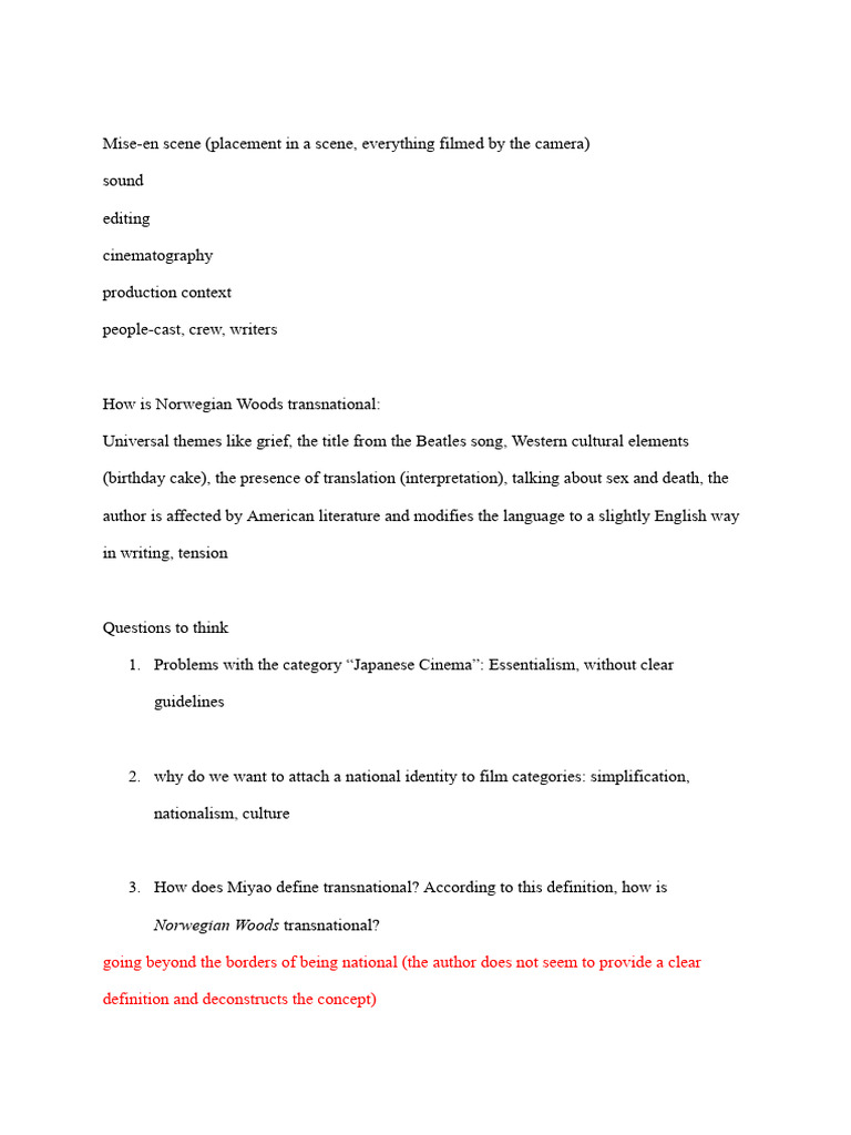 Notes 3 | PDF