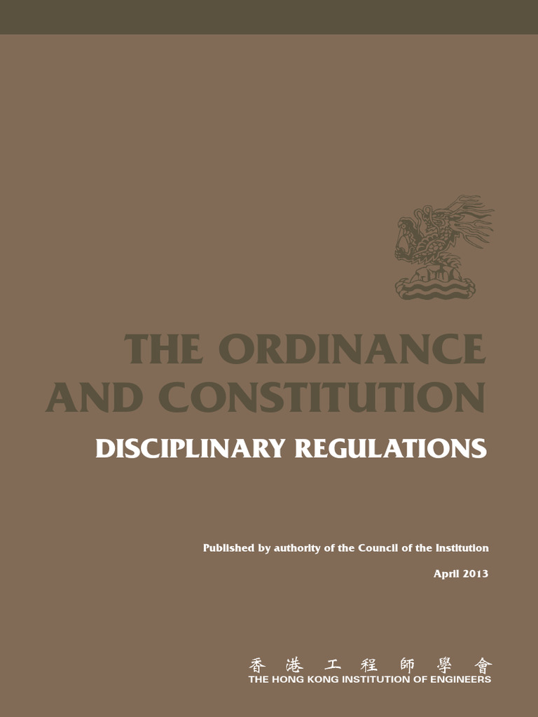Hong Kong Engineers Disciplinary Regulations | PDF | Witness | Cross ...