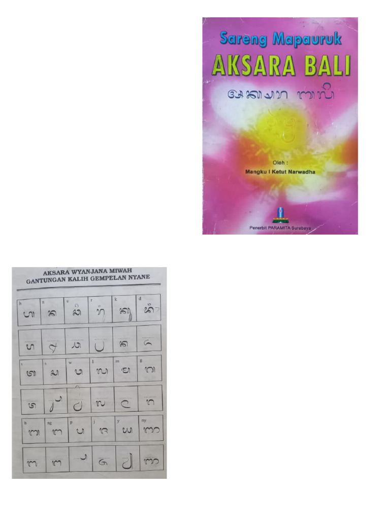 Muruk Aksara Bali | PDF