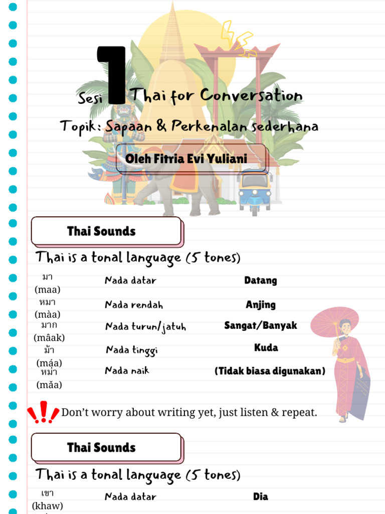 Thai Language.pdf | PDF