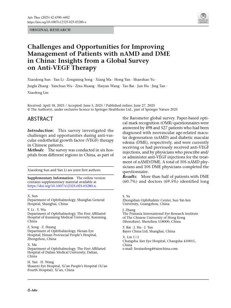 4 Challenges and Opportunities For Improving Management of Patients ...