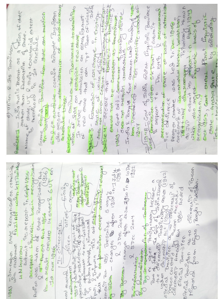 Polity Notes 2 | PDF