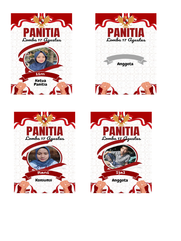 Id Card Panitia | PDF