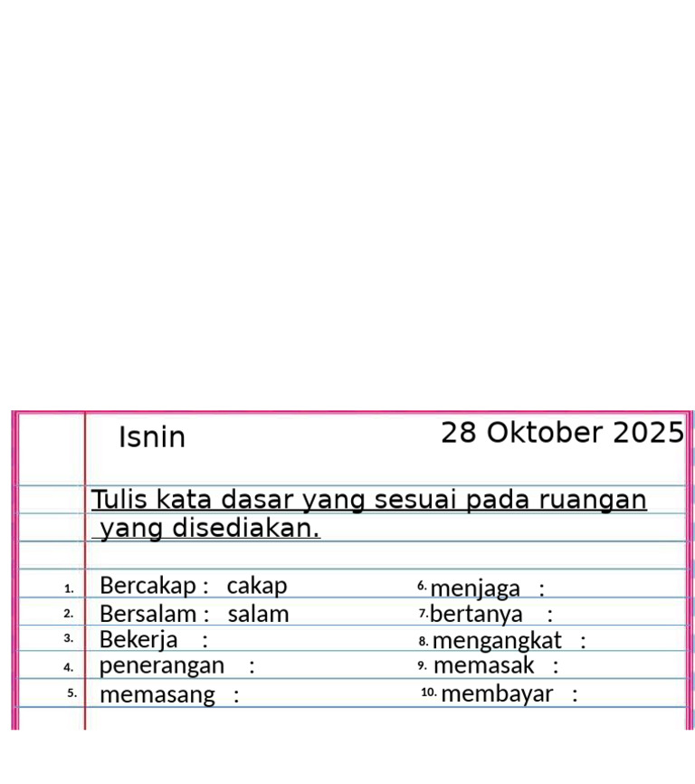 Kata Dasar | PDF