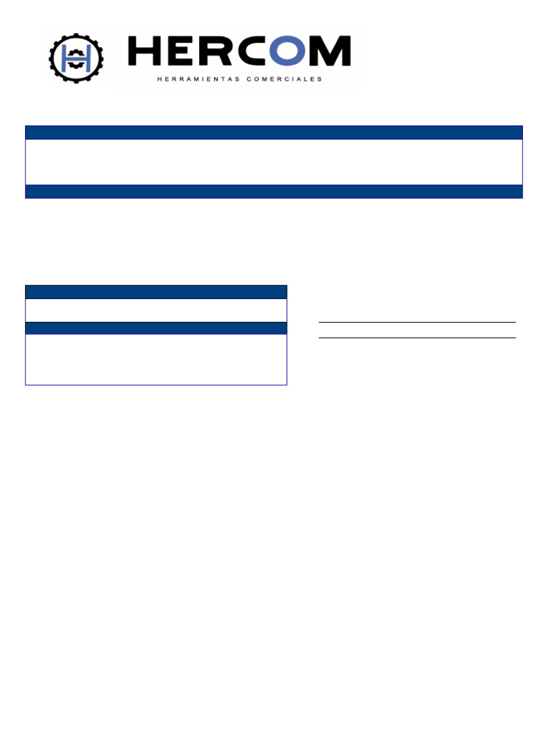 Cotización Eecore | PDF