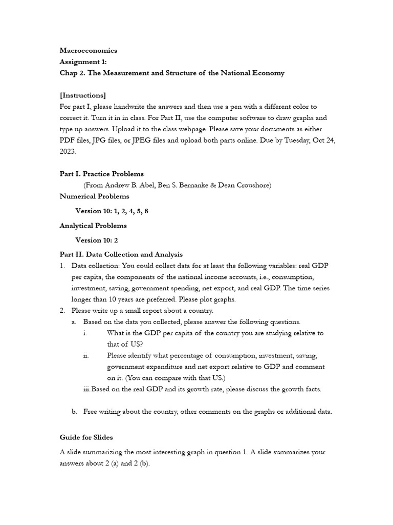 Assignment1 Chap2 Questions | PDF