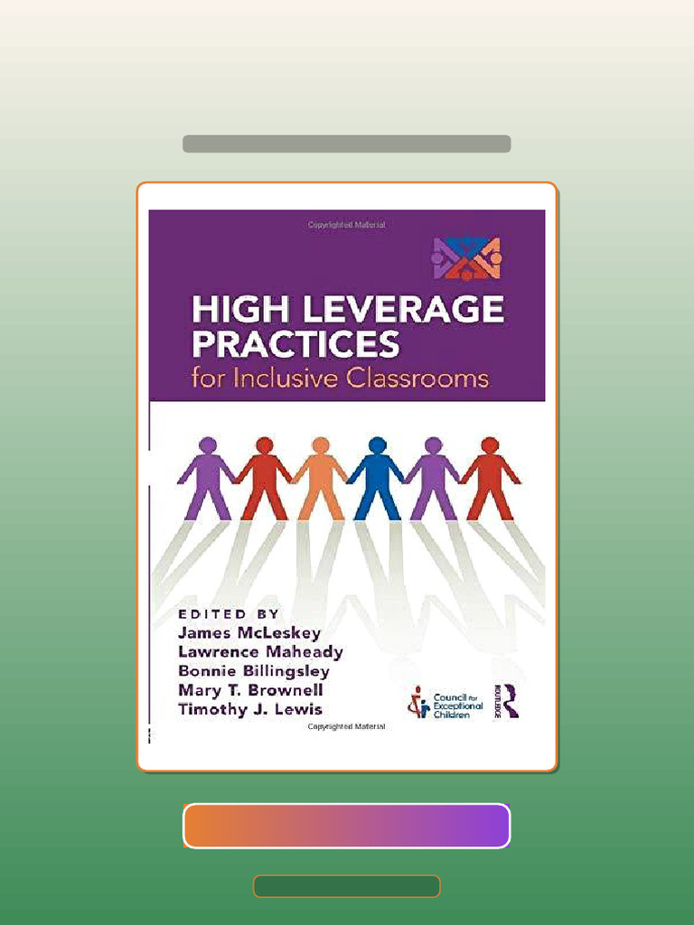 Exam Prep High Leverage Practices for Inclusive Classrooms 1st Edition ...