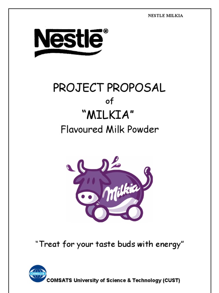 Project Proposal | PDF | Milk | Nestlé