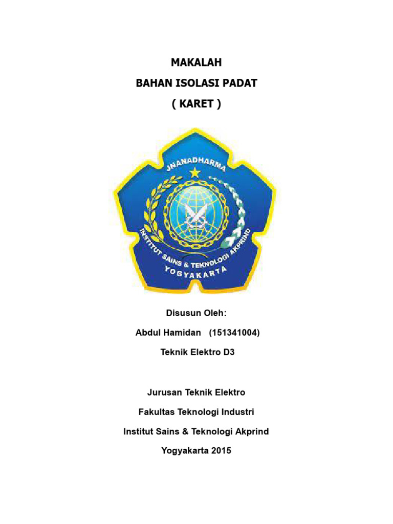 Isolator Padat: Karet dalam Elektronika | PDF