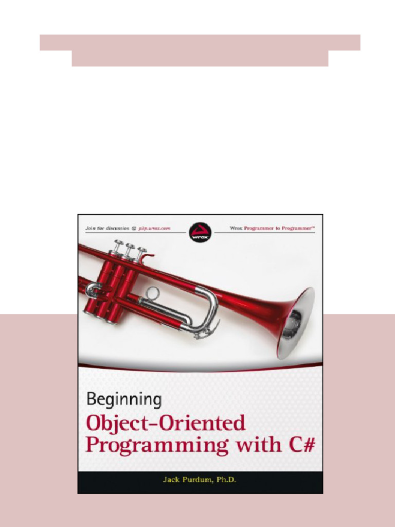 Beginning Object Oriented Programming with C 1st Edition Jack Purdum ...