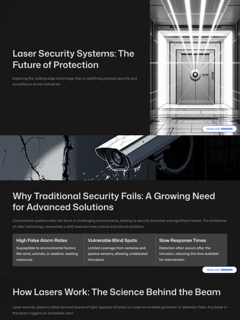 Laser Security Systems The Future of Protection | PDF | Reliability ...