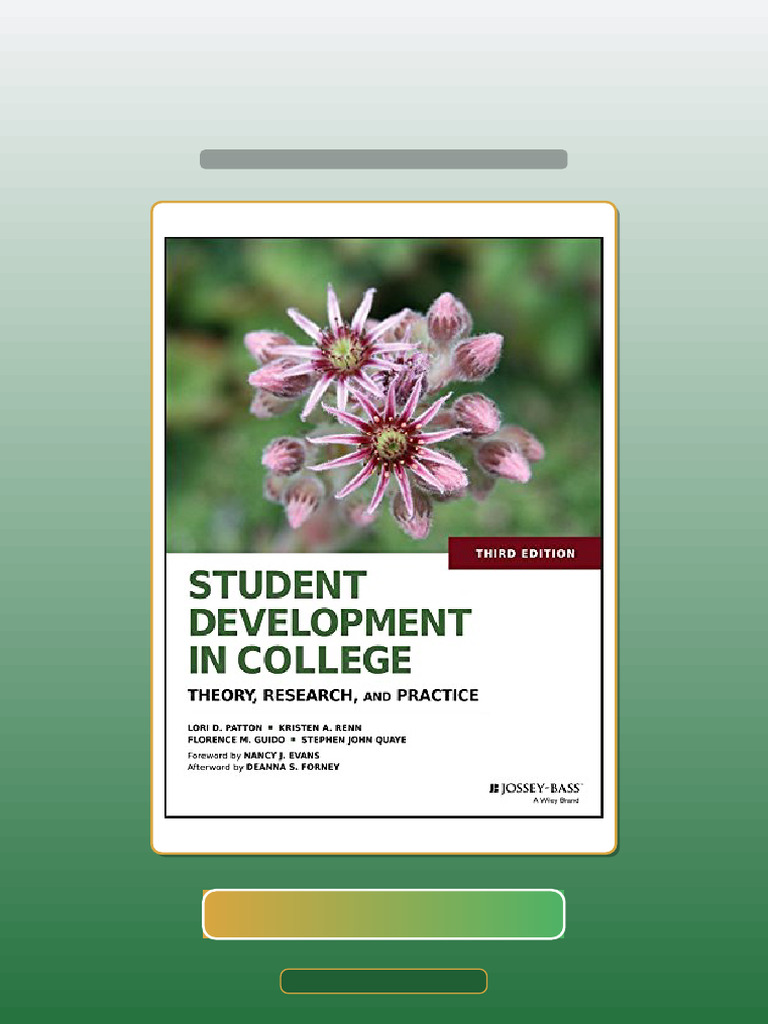 Exam Prep Student Development in College Theory Research and Practice ...