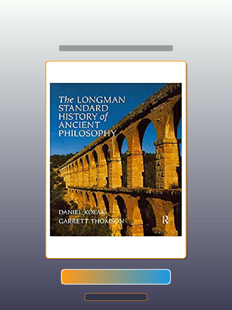 Exam Prep the Longman Standard History of Ancient Philosophy HQ File ...