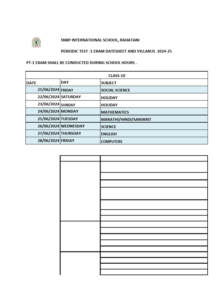 Friday: Exam Pt-1 Portion | PDF