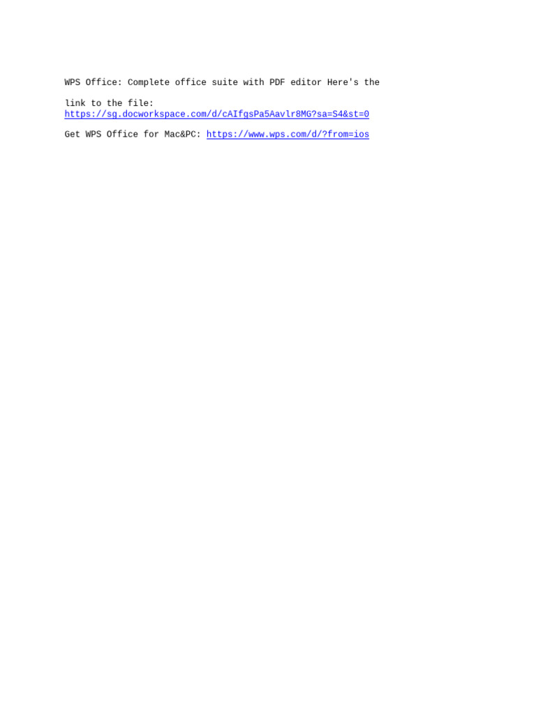 WPS Office Suite with PDF Editor | PDF