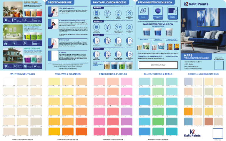 Shade Card Mars | PDF