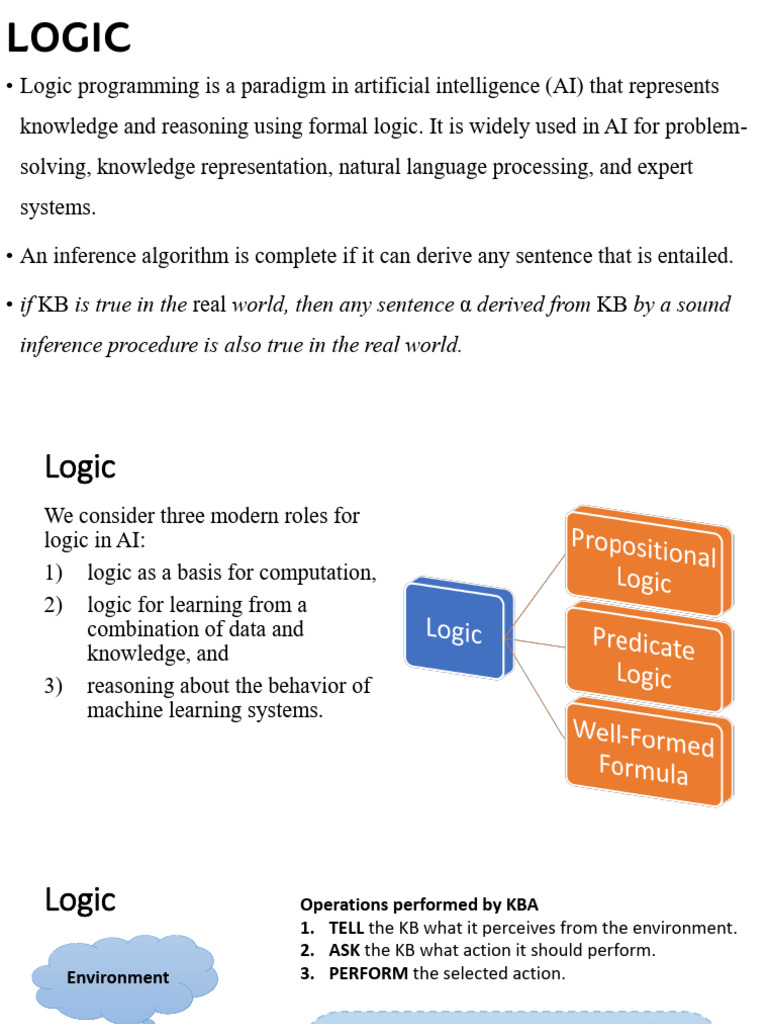 Propositional Logic in AI Explained | PDF | If And Only If | Logic