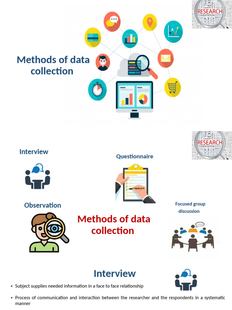 Tools - Methods of Data Collection (1) | PDF | Interview | Questionnaire