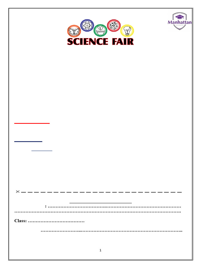 Science Fair | PDF | Creativity | Cognition