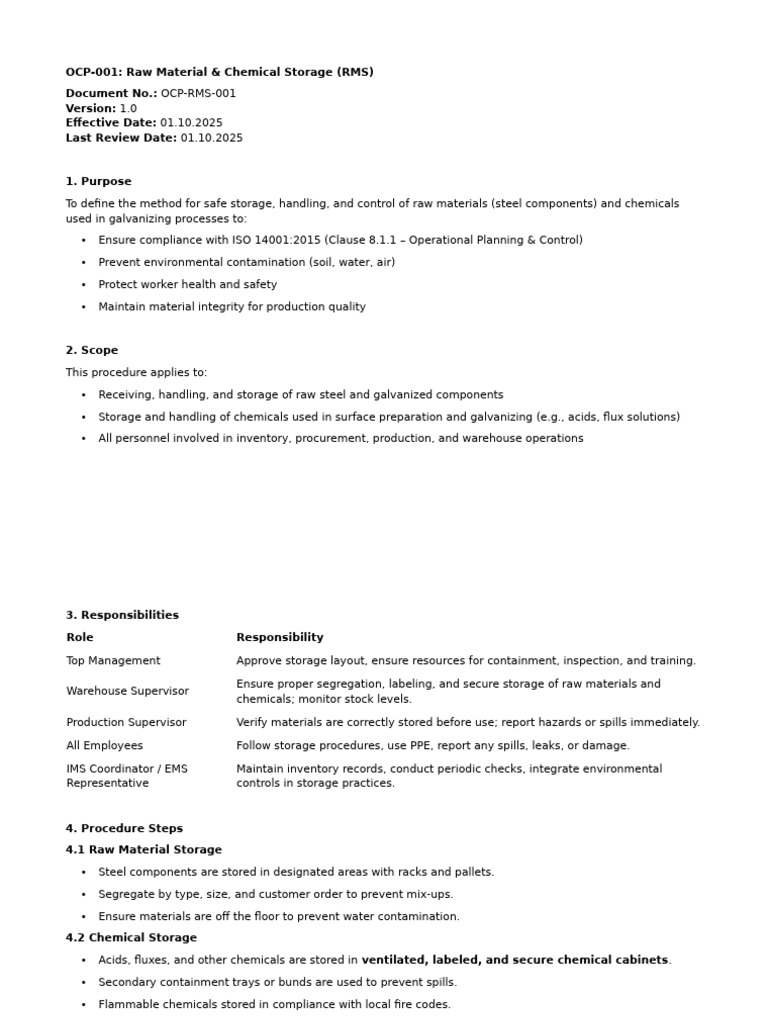 CL.8.0 - Requirements Based Samples | PDF | Waste | Waste Management