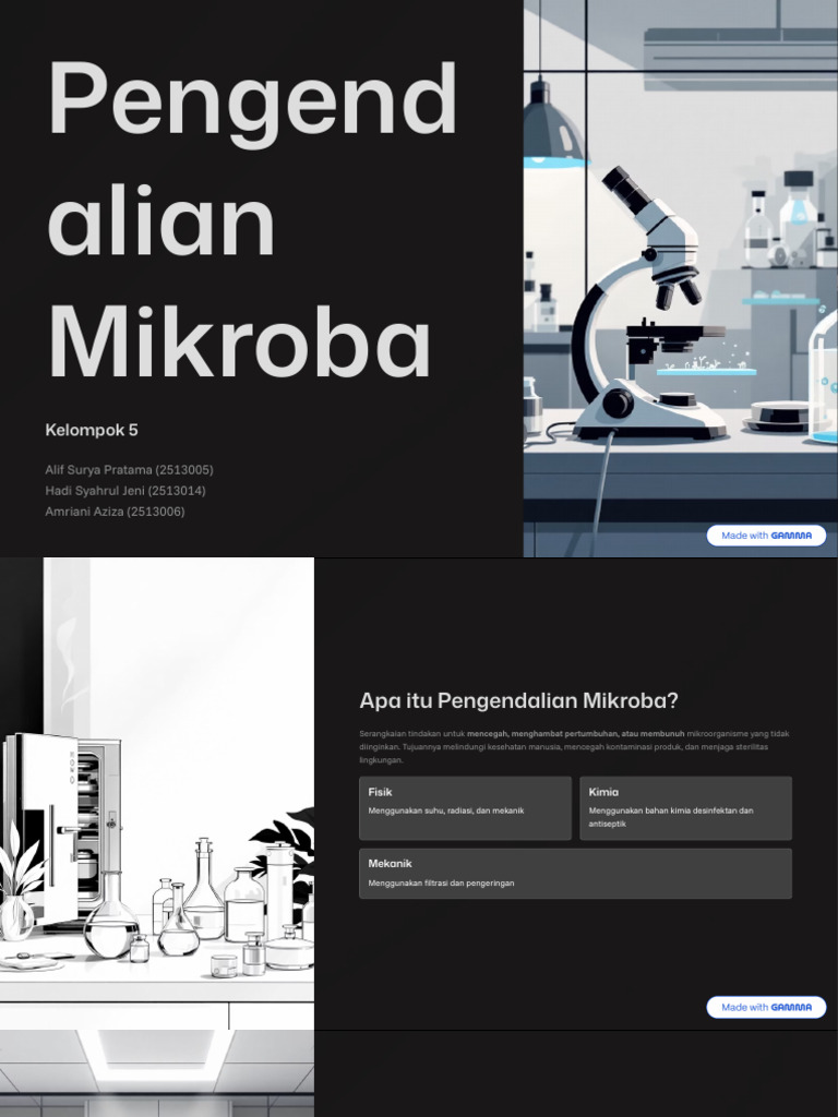 Pengendalian Mikroba | PDF