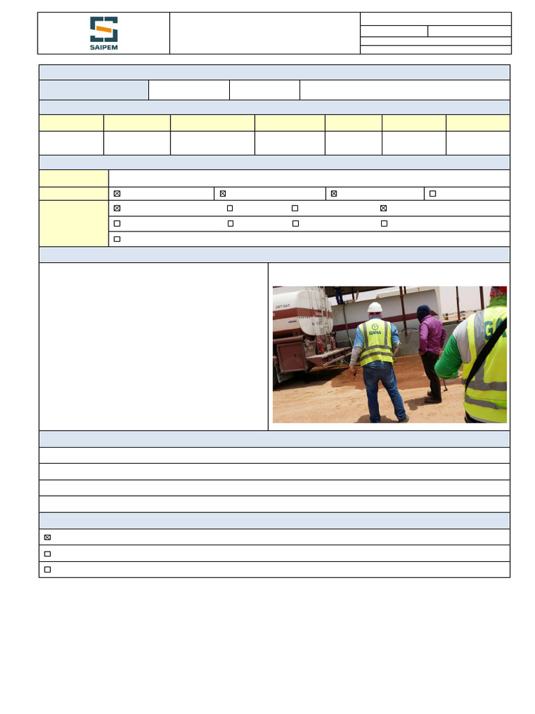 Diesel Spillage Incident Report Form | PDF