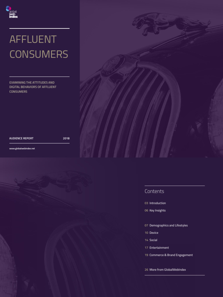 Affluent Consumers: Digital Behavior Insights | PDF | Market ...