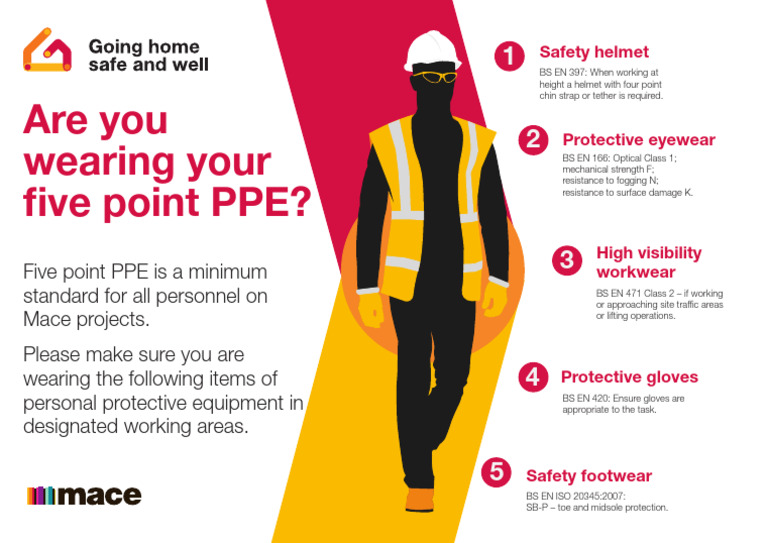 5 Point PPE Poster (A3) | PDF