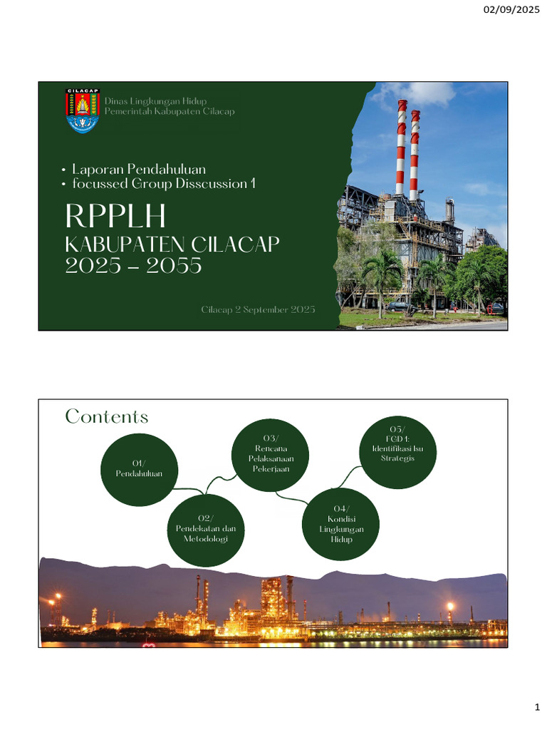 Lapdul Dan FGD 1 RPPLH Cilacap PDF | PDF