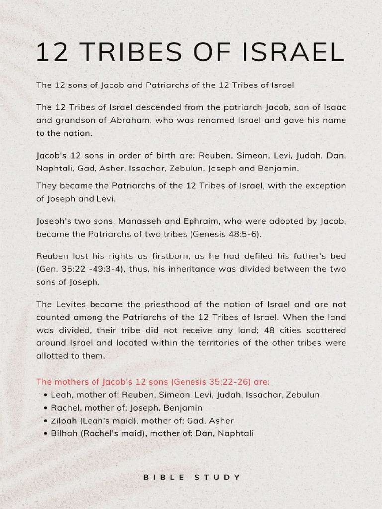 12tribes Complete | PDF