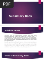 Types of Subsidiary Ledgers and Journals | PDF | Debits And Credits ...