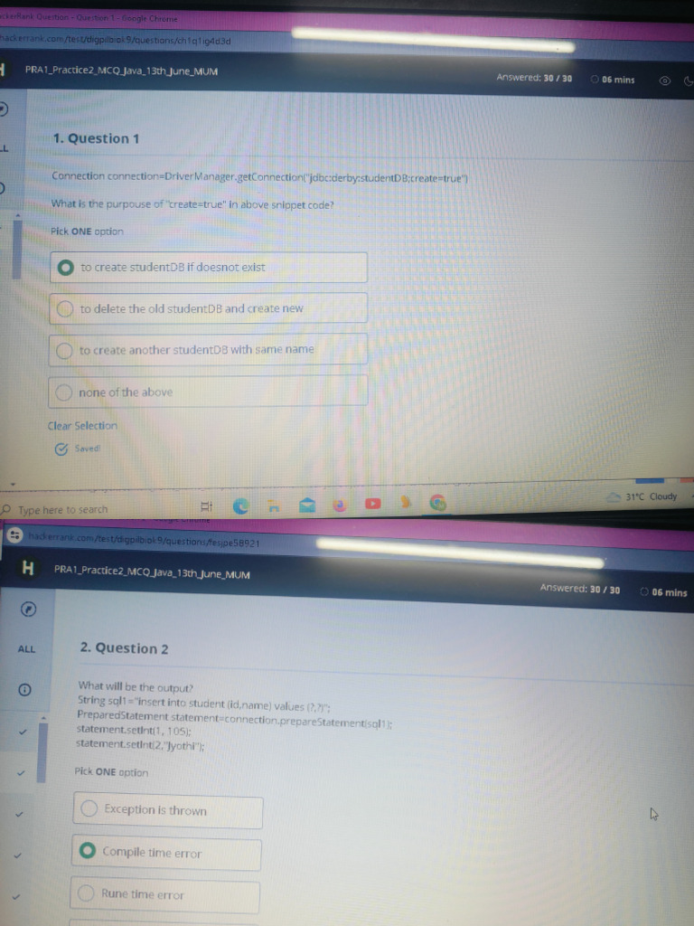 MCQS Set 2 Pra | PDF